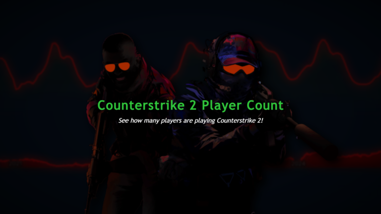 Counter Strike 2 Player Count | CS2 Player Stats & Trends